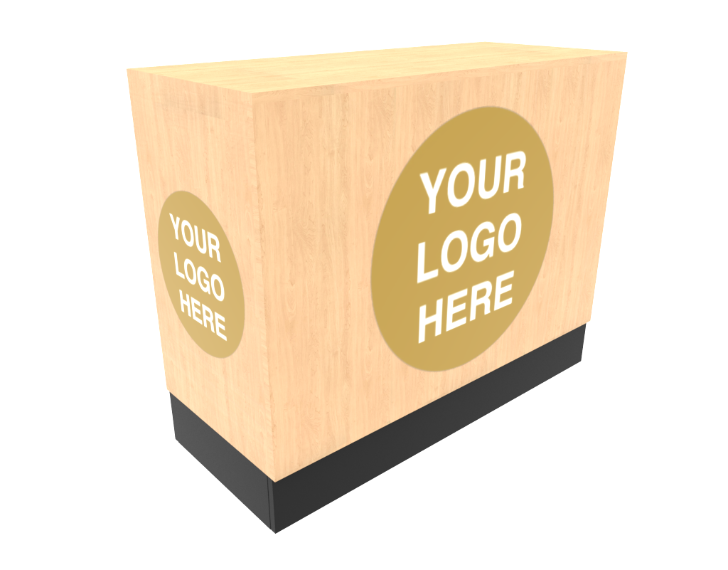 ADA Compliant Sales Counter w/ Flat Top | Ivar's Display