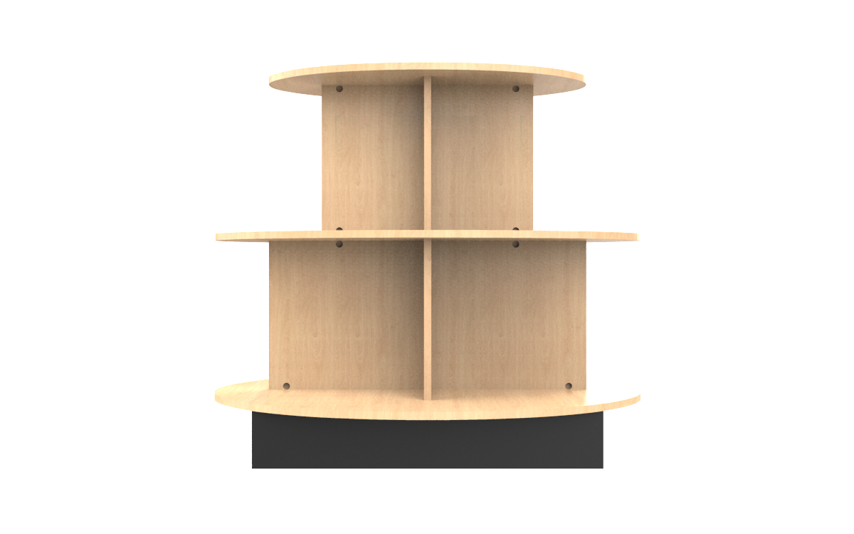 Oval Retail Table – Ivar's Display